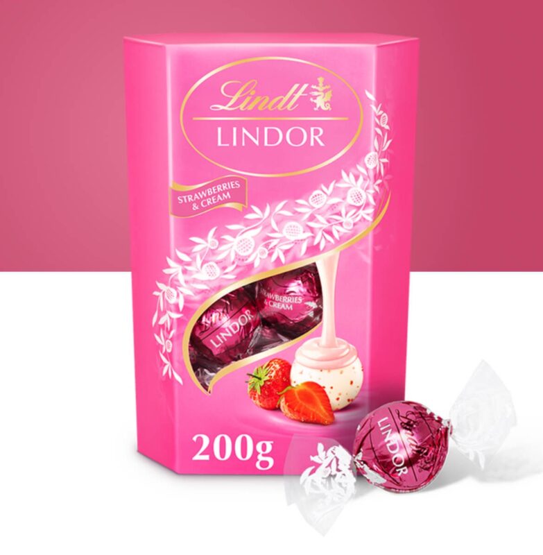 Lindor Strawberries and Cream